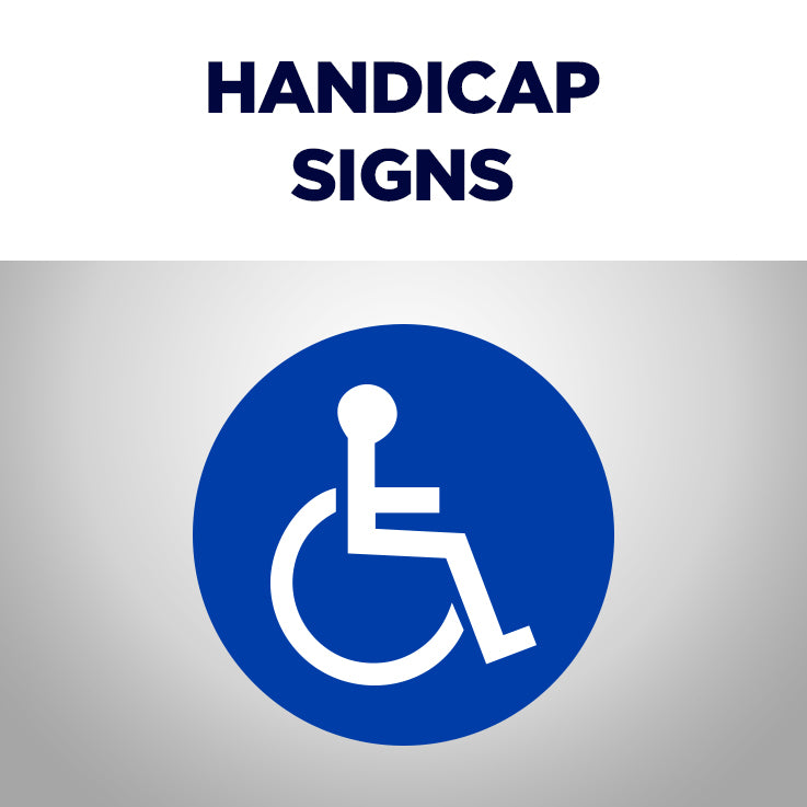 Handicapped Signs – CertifyMe
