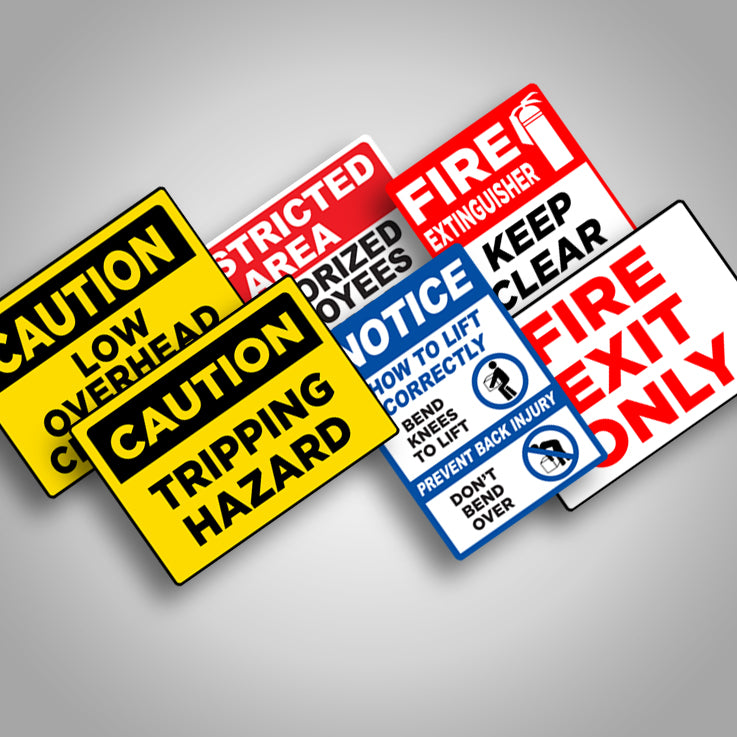 Warehouse Essentials - Premium Sign Package – CertifyMe