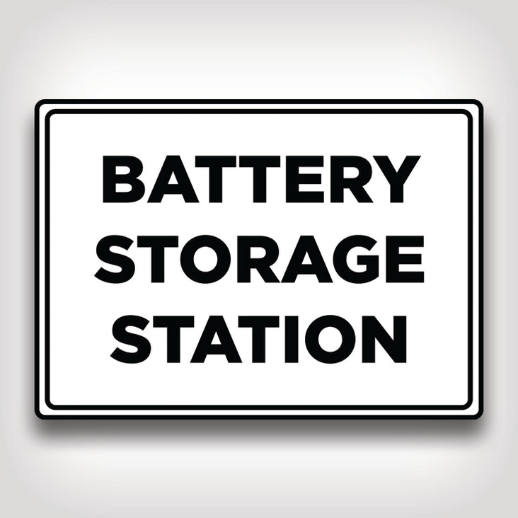 Battery Charging Area Signs — CertifyMe