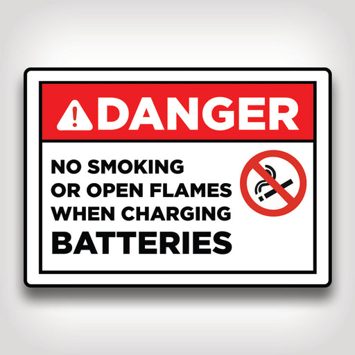 Battery Charging Area Signs — CertifyMe